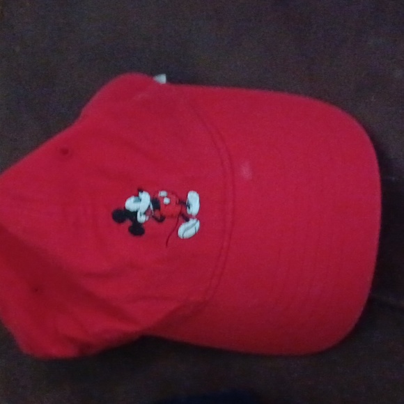 Disney | Accessories | Mickey Mouse Red Hat Disney | Poshmark